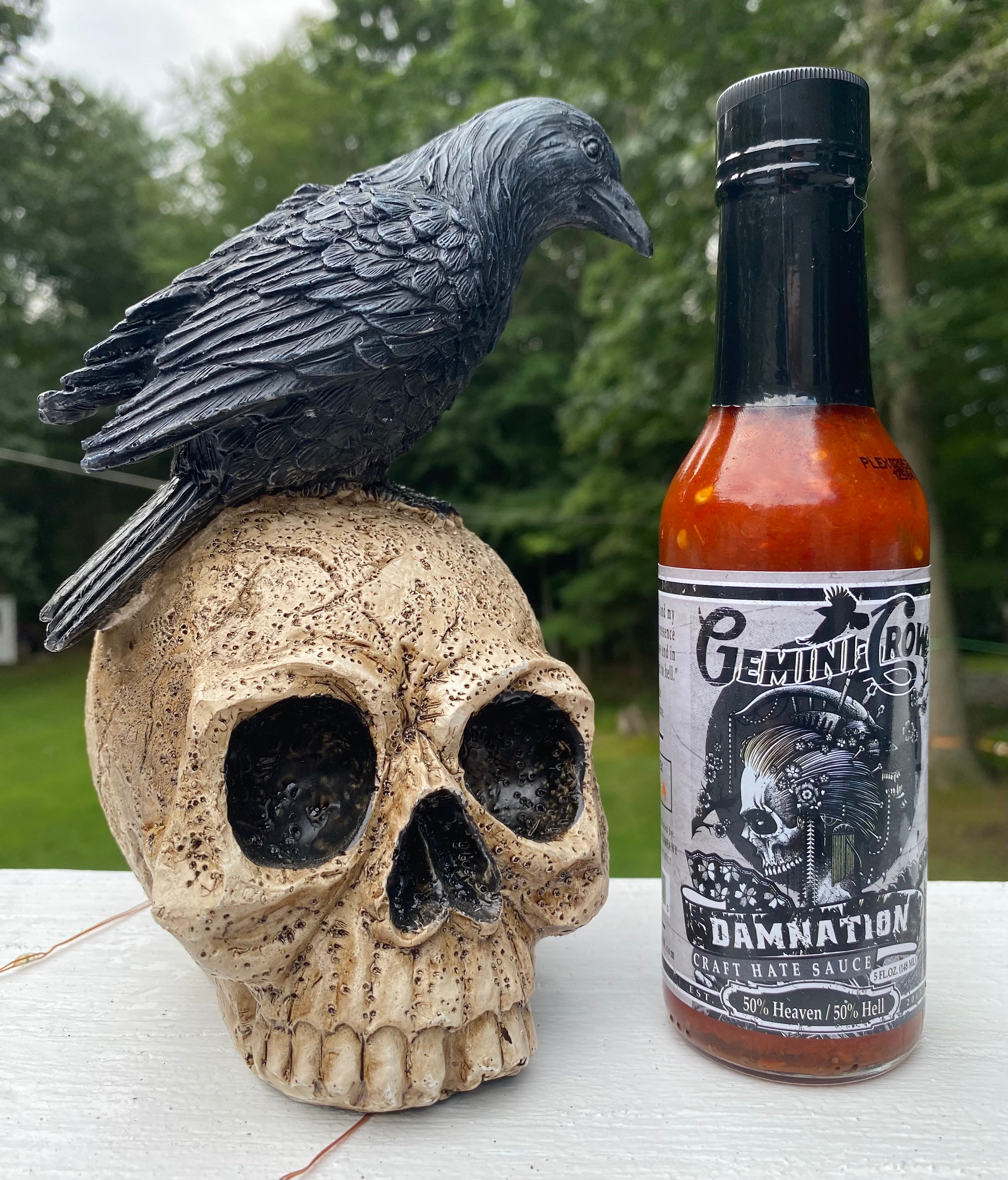 HS - DAMNATION – Gemini Crow Hot Sauce Company