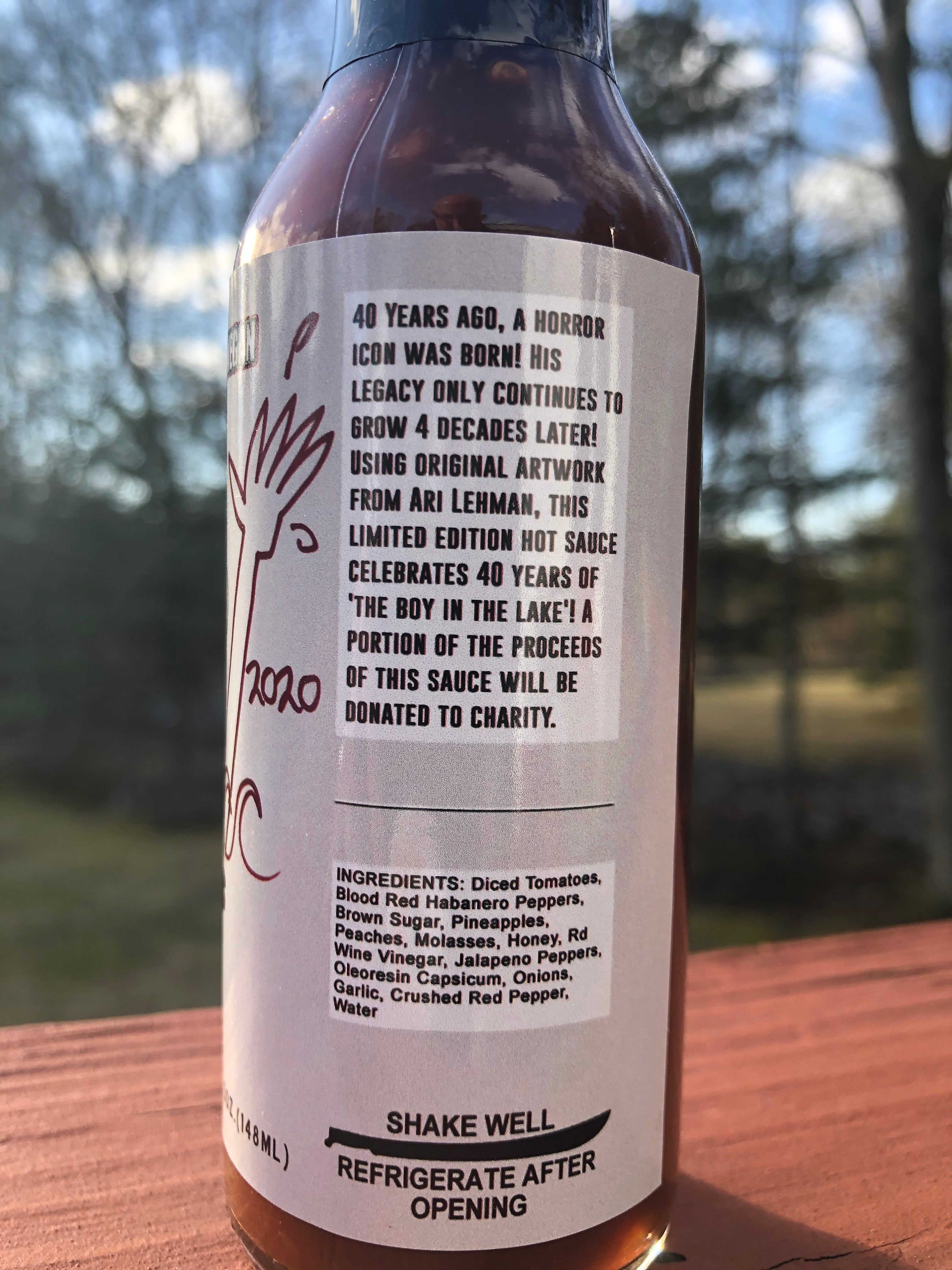 FIRST JASON's '40' HOT SAUCE (FEW LEFT) – Gemini Crow Hot Sauce Company